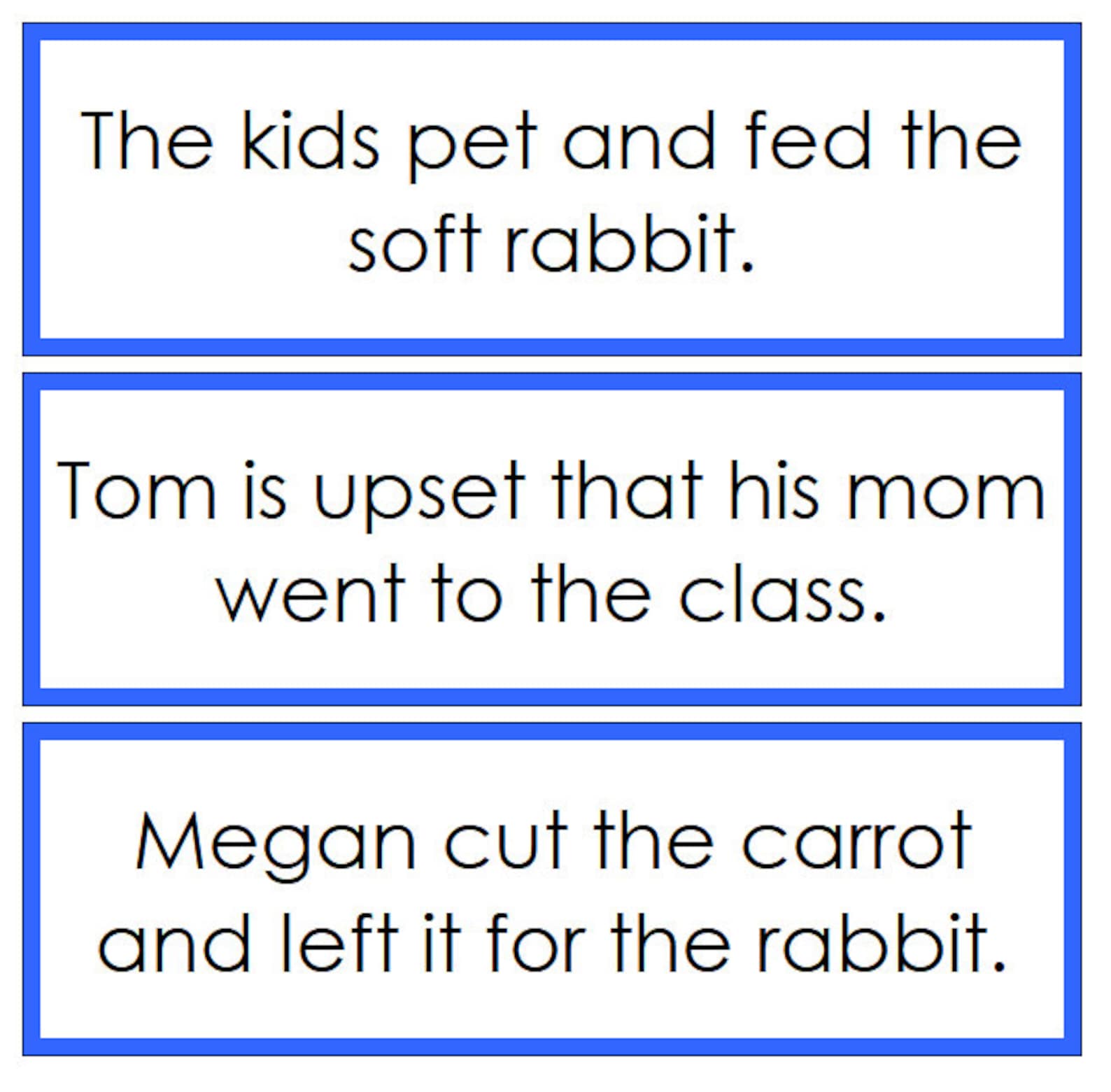 Montessori Blue Phonetic Language Series Bundle PHOTOS - Etsy