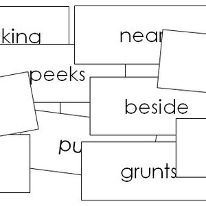 Montessori Farm Game Labels - Montessori Language & Grammar - Printable ...