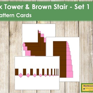 Montessori Tower - Etsy