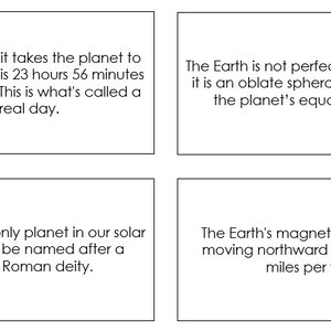 Fun Facts of the World - Montessori Continent Cards - Geography ...