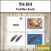 About Birds Book - Printable Toddler Montessori Material (digital ...