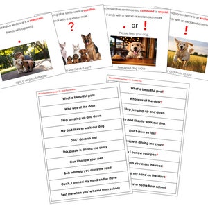 Types of Sentences - Montessori Language & Grammar - Printable ...