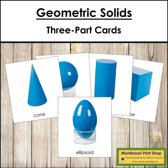 Geometry Montessori Materials