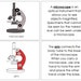 Parts of a Microscope Nomenclature Book (red) - Science - Printable ...