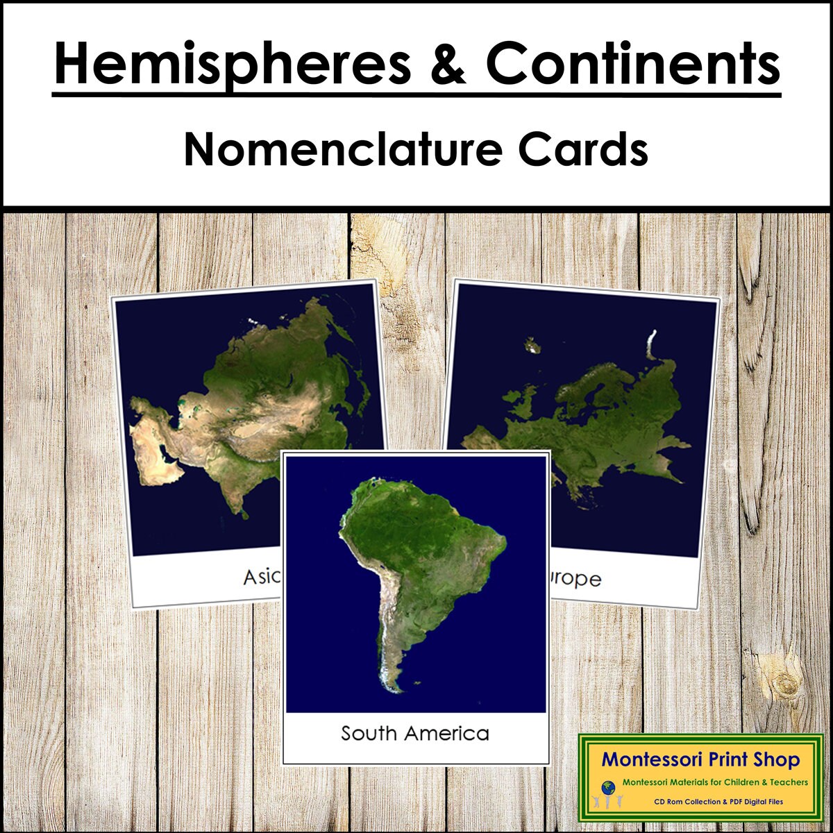 Southern Hemisphere Continents