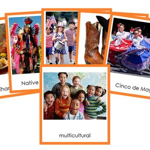 Montessori North America Deluxe Continent Bundle [color-coded]: 3-part ...