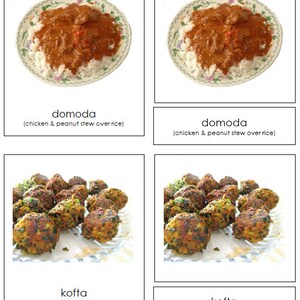 Foods of the World Bundle - Geography - Printable Montessori Cards ...