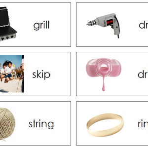 Rhyming Words & Pictures [level 2] - Montessori Phonics (digital ...
