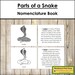 Parts of a Snake Nomenclature Book - Montessori Zoology (digital ...