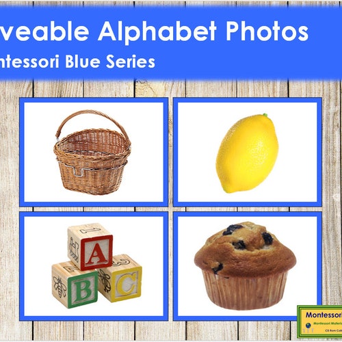 Montessori Blue Phonetic Language Series Bundle PHOTOS - Etsy