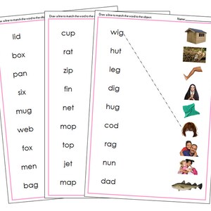 Montessori Pink Phonetic Language Series Bundle [PHOTOS] - Primary ...