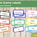 Montessori Farm Game Labels color-coded Montessori | Etsy