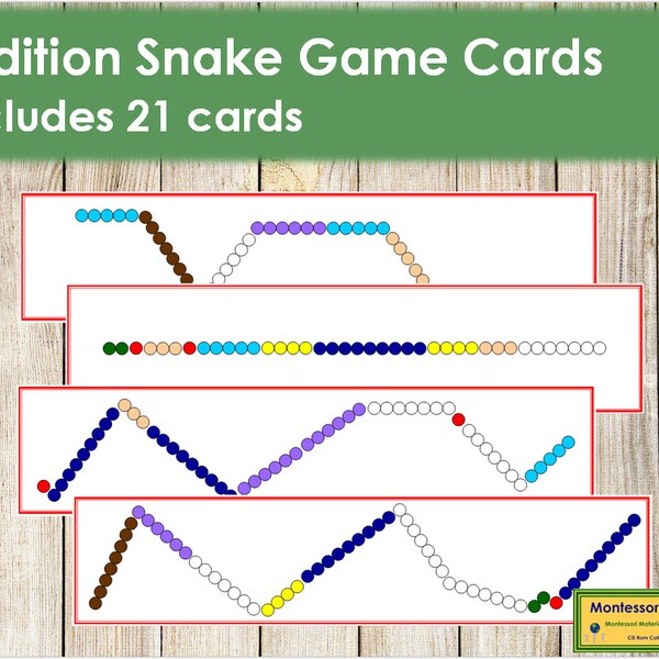 Montessori Math Task Card - Etsy