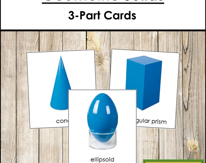 Montessori Geometric Solids Toy for Toddlers - Etsy