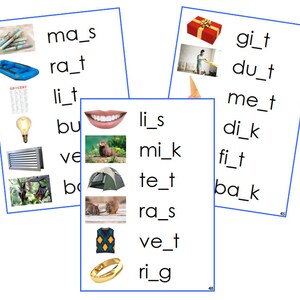 Montessori Blue Phonetic Language Series Bundle (PHOTOS) - Primary ...