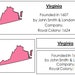 Original Colonies of the United States of America [maps & 3-part Cards ...