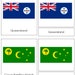 Flags of Australia - Montessori Continent Cards - Geography - Printable ...