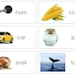 Rhyming Words & Pictures [level 3, Set 2, CURSIVE] - Montessori Phonics ...