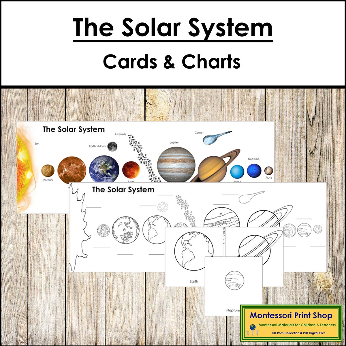 Montessori Solar System Printables