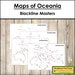 Oceania Map & Masters - Montessori Geography - Printable Montessori ...