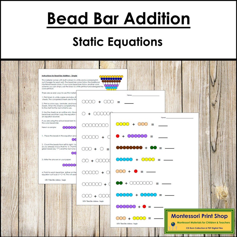 Bead Bar Printable - Etsy