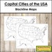 Capital Cities of the United States Map & Master Montessori Geography ...