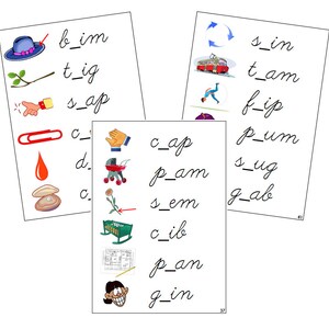 Step 2 Phonetic Language Series Bundle CURSIVE (clipart) - Primary ...
