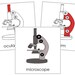 Parts of a Microscope Nomenclature 3-part Cards Science Printable ...