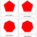 Types of Polygons Nomenclature 3-part Cards Geometry Printable ...