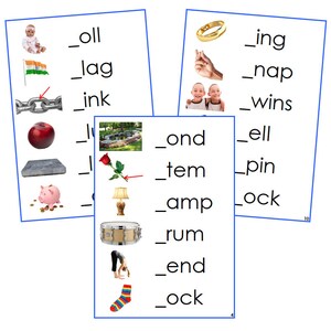 Montessori Blue Phonetic Language Series Bundle PHOTOS - Etsy Canada