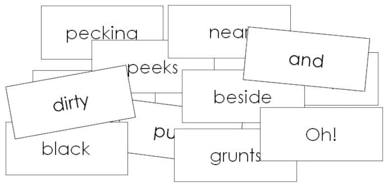 Grammar Bundle Primary Montessori Language Printable | Etsy