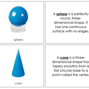 Montessori Geometric Solids Book - Geometry - Printable Montessori ...