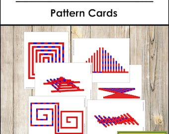 Montessori Red Rods Printable Activity. Montessori Size Sorting ...