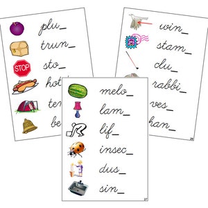 Step 2 Phonetic Language Series Bundle CURSIVE (clipart) - Primary ...