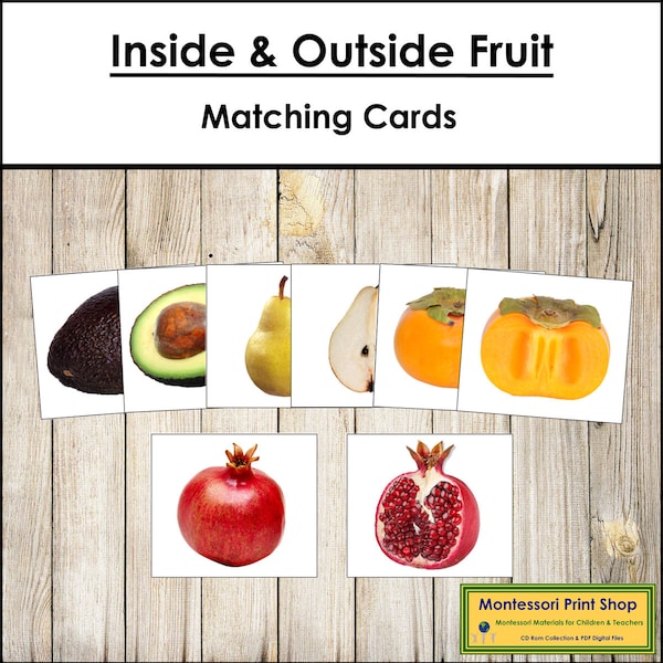 Fruit Matching Digital - Etsy