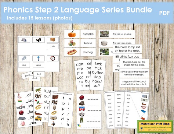 Step 2 Phonetic Language Series Bundle PHOTOS Primary | Etsy