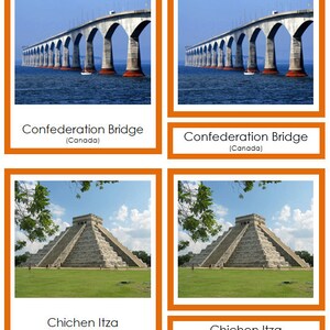 North America Continent Bundle [color-coded] - Montessori Continent ...