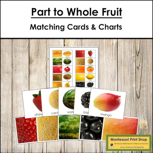Fruit Matching Digital - Etsy