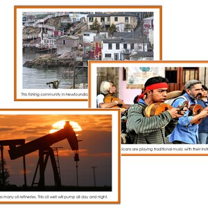 North America Continent Bundle [color-coded] - Montessori Continent ...