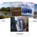 Aquatic & Land Features 3-part Cards Set 1 - Montessori Geography ...