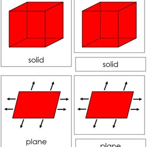 Elementary Montessori Geometry Bundle - Math - Printable Montessori ...