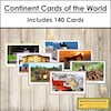 Landforms Three-part Cards: Montessori-style Flashcards, Homeschool ...