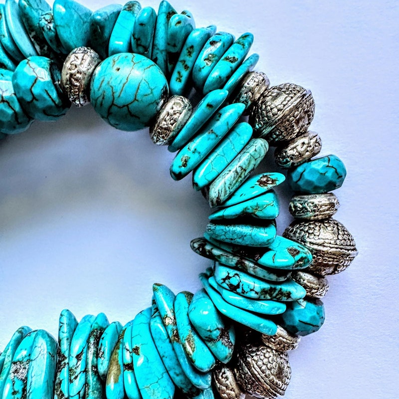 Chunky Turquoise - Etsy