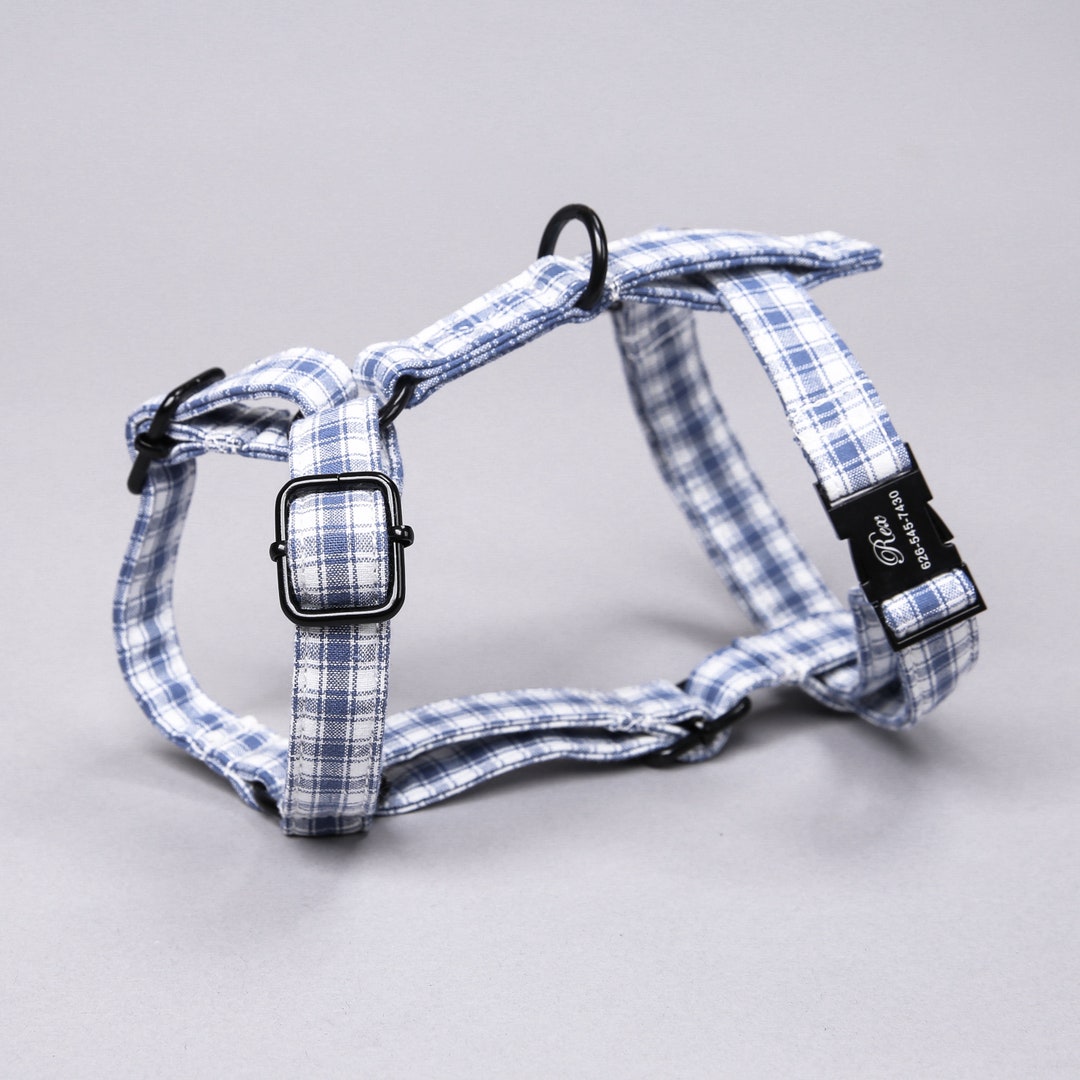 Personalized Pet No Pull Harness Organic Cotton Handcrafted Harness ...