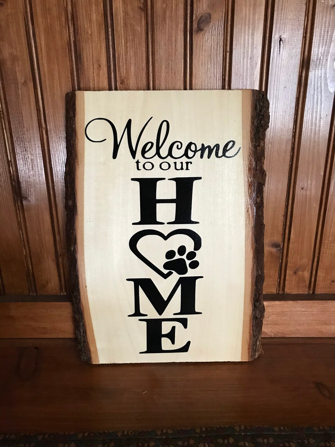Rustic Wooden Signs, Welcome, Home, Rustic Handmade, Rustic Farmhouse ...