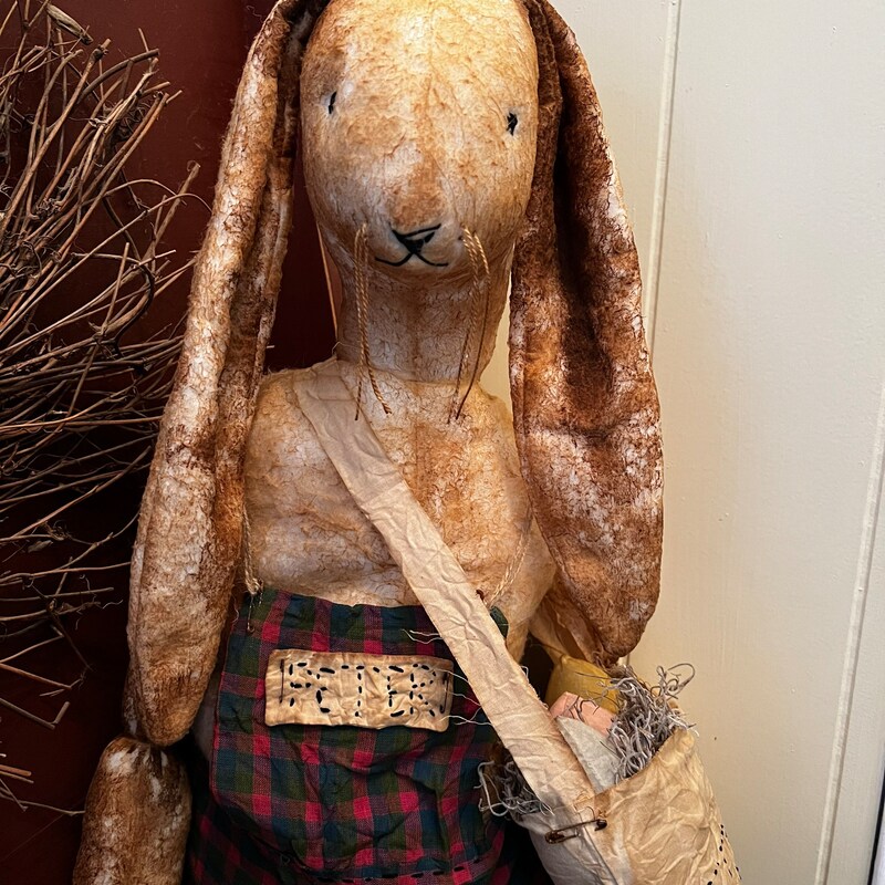 Primitive Rabbit - Etsy
