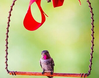 Copper Hummingbird Swing | Etsy