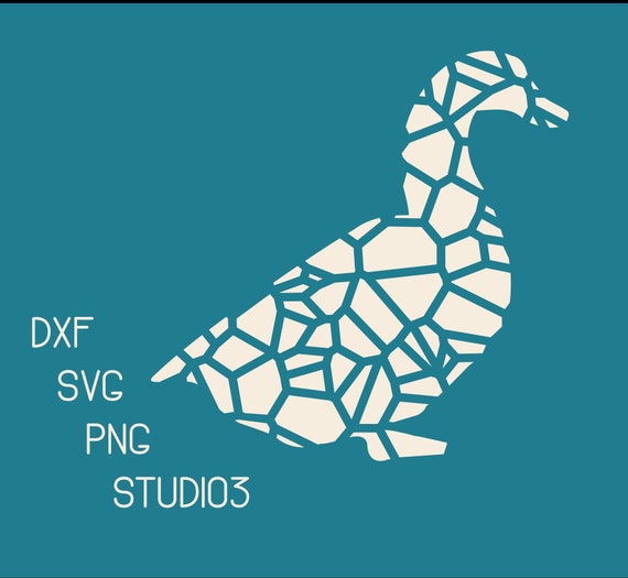 Ente Plotterdatei PNG SVG DXF studio3 | Etsy