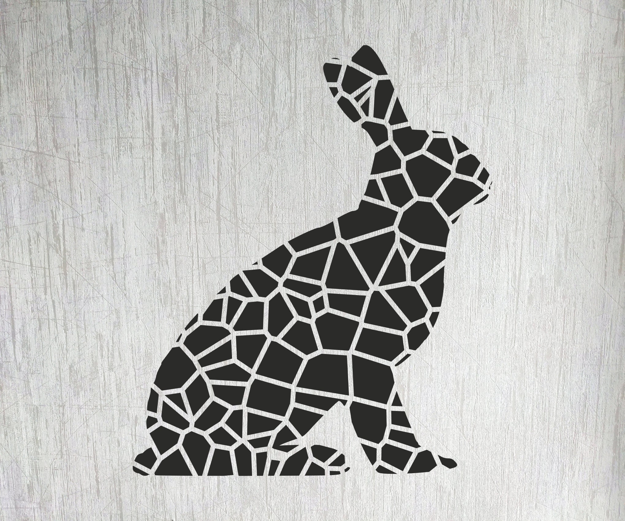 Hase Plotterdatei PNG SVG DXF studio3 - Etsy.de