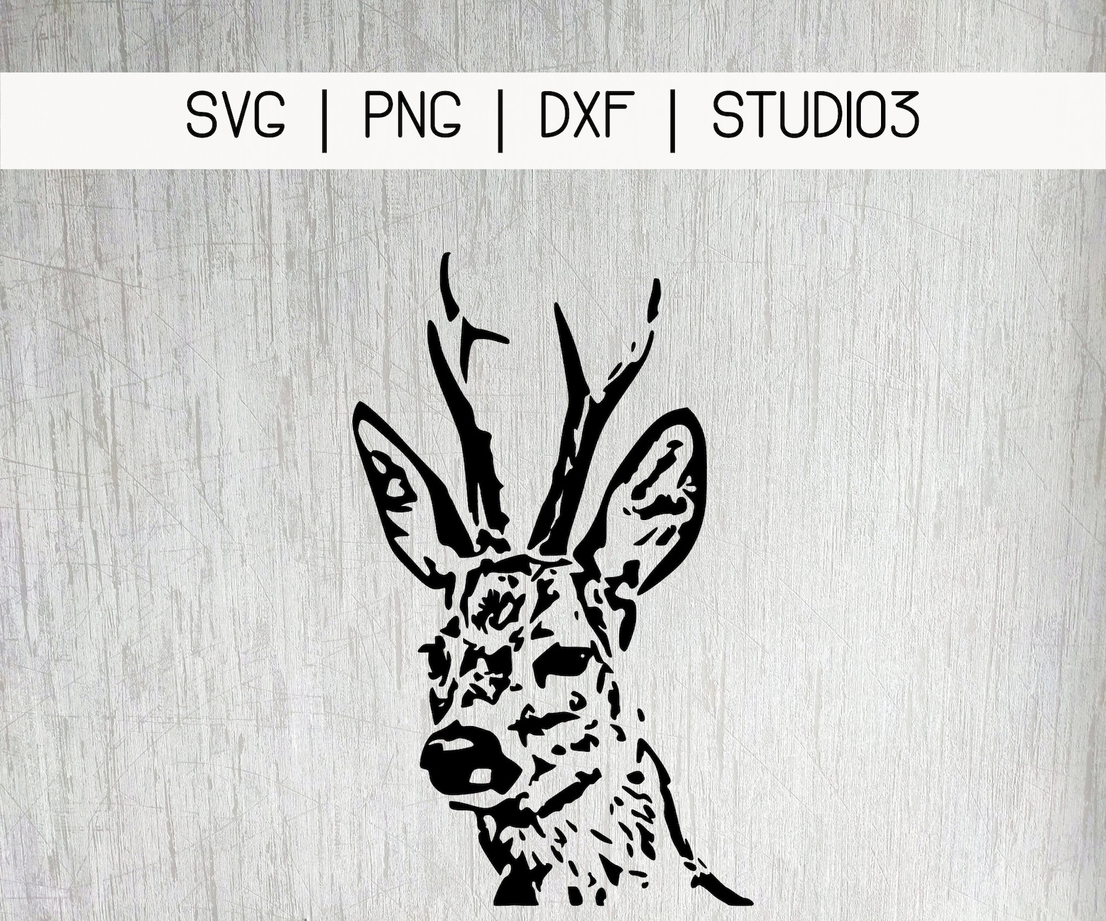 Roebuck Plotting File PNG, SVG, DXF, Studio3 - Etsy